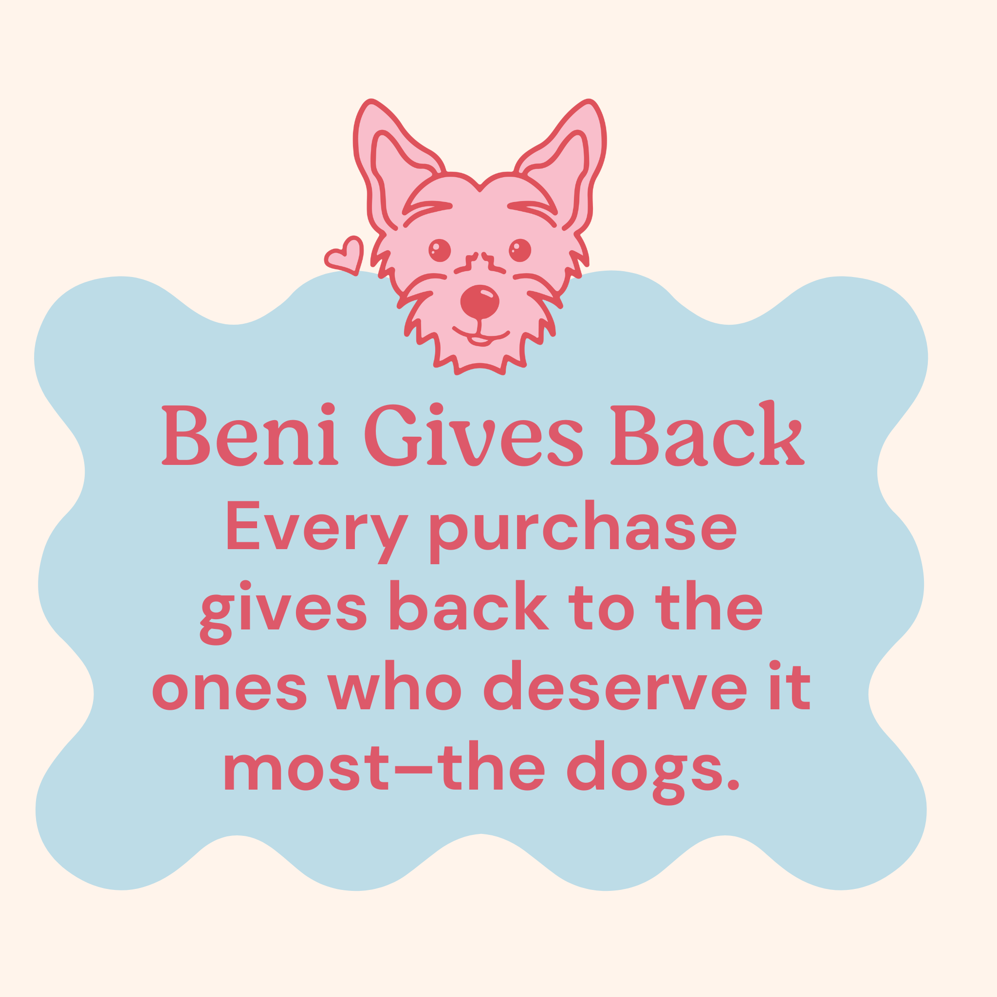 Beni Dog Illustration Sticker – Petphoria