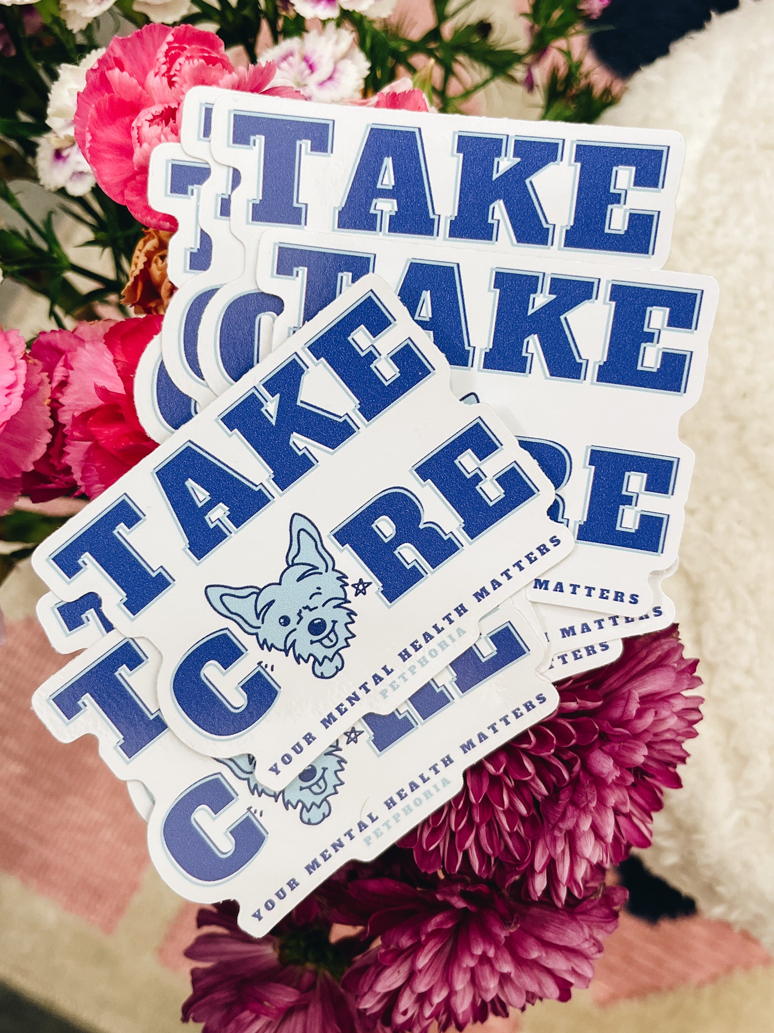 Take Care Sticker – Petphoria